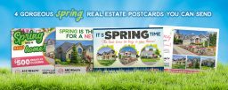 4 Gorgeous Spring Real Estate Postcards You Can Send