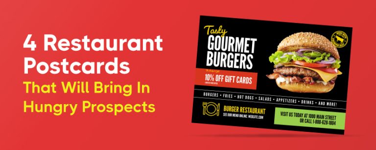 4 Restaurant Postcards That Will Bring In Hungry Prospects