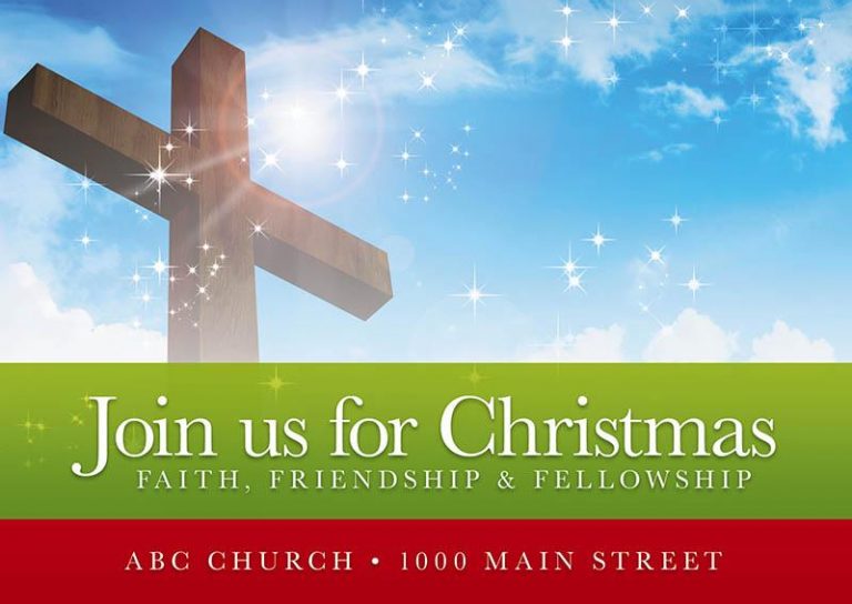 10 Beautiful Church Invitation Postcards You Can Send