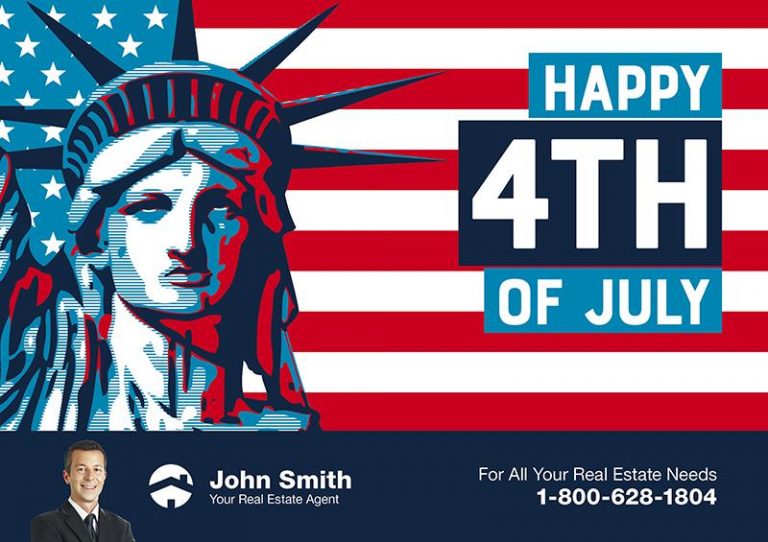 4 Awesome 4th of July Real Estate Postcards You Can Send