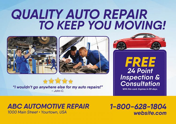 10 Genius Auto Service Postcards You Can Send