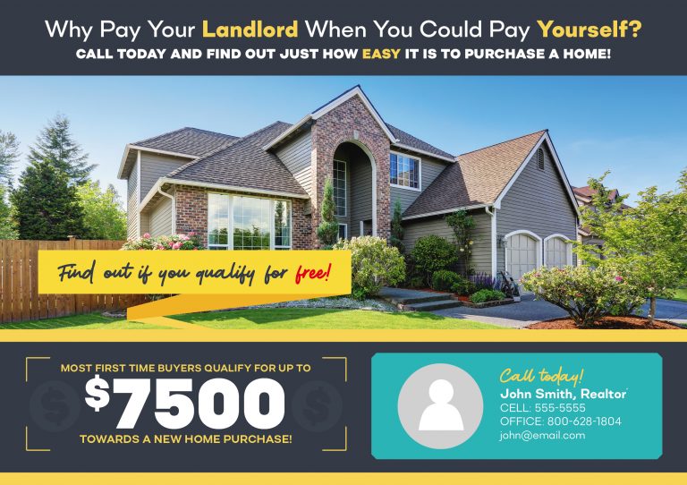 6 Gorgeous Real Estate Postcards For Renters You Should Use