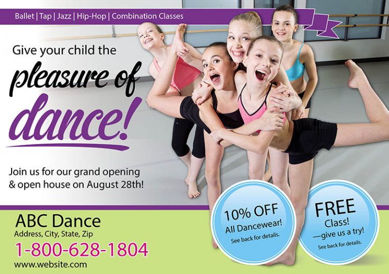 9 Beautiful Dance Studio Postcards You Can Send