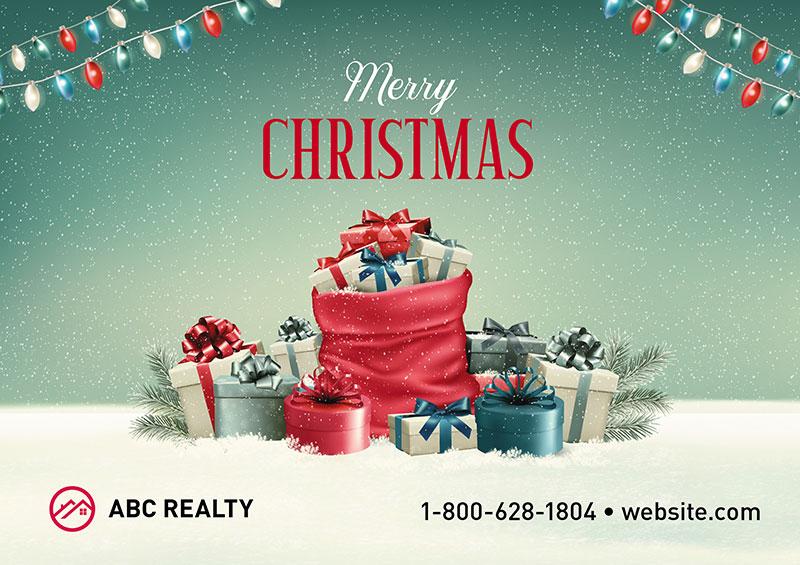 6 Real Estate Holiday Postcards For Your Marketing