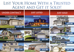 17 Gorgeous Just Listed Postcards Design Templates for Realtors