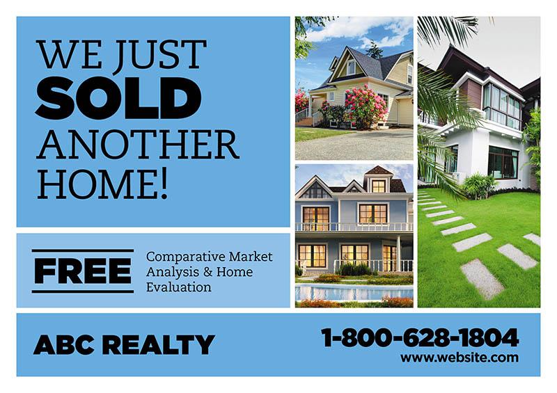 Just Sold Postcards – The Best Free Real Estate Templates