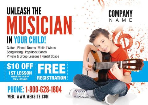 7 Memorable Postcards Every Music School Needs To Use