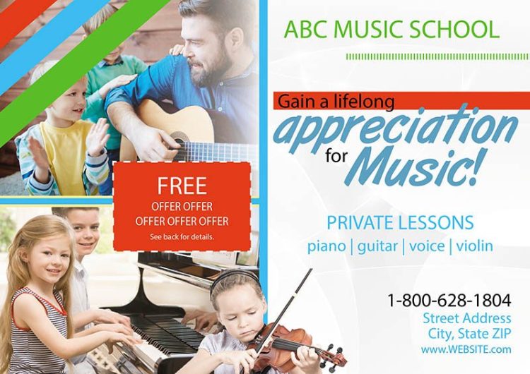 7 Memorable Postcards Every Music School Needs To Use