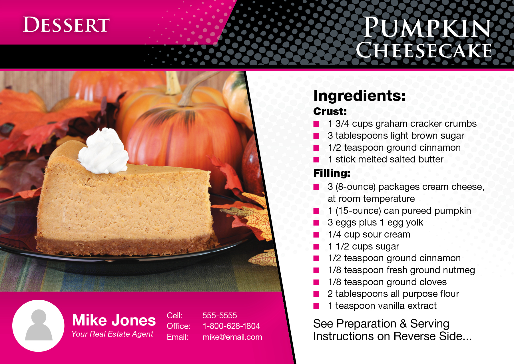 18 Genius Realtor Recipe Postcards You Should Try