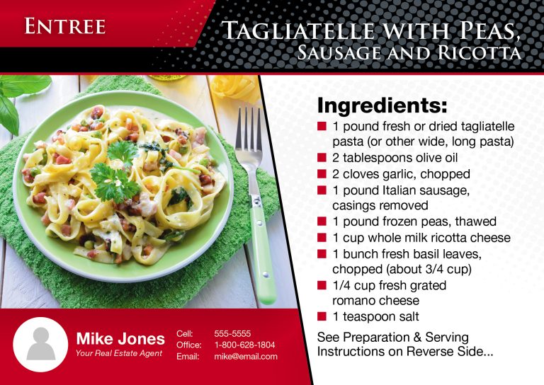 18 Genius Realtor Recipe Postcards You Should Try