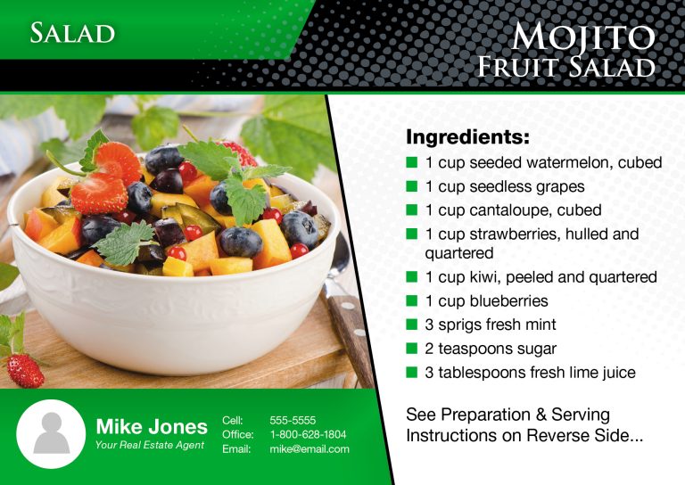 18 Genius Realtor Recipe Postcards You Should Try