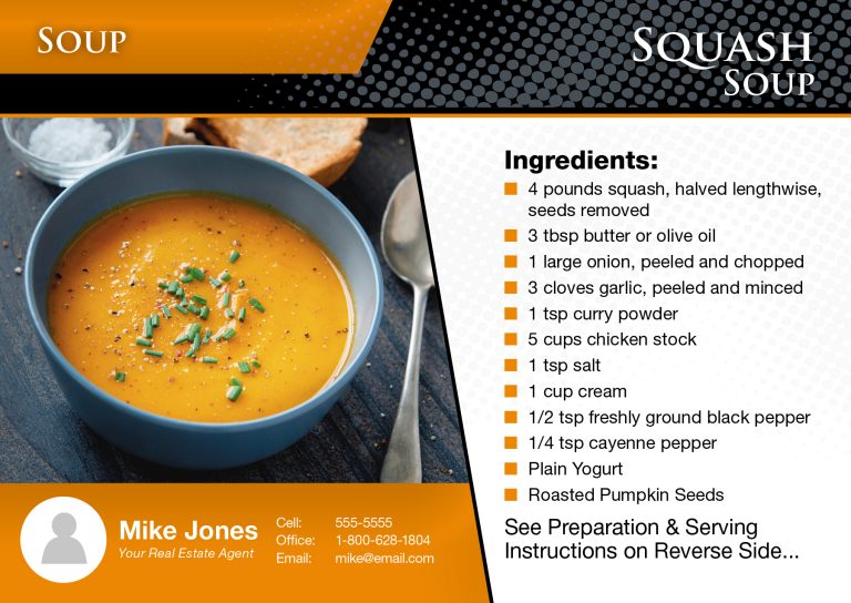 18 Genius Realtor Recipe Postcards You Should Try
