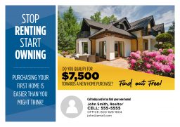 6 Gorgeous Real Estate Postcards For Renters You Should Use