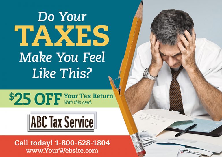 11 Awesome Tax Preparation Postcard Mailers for Accountants