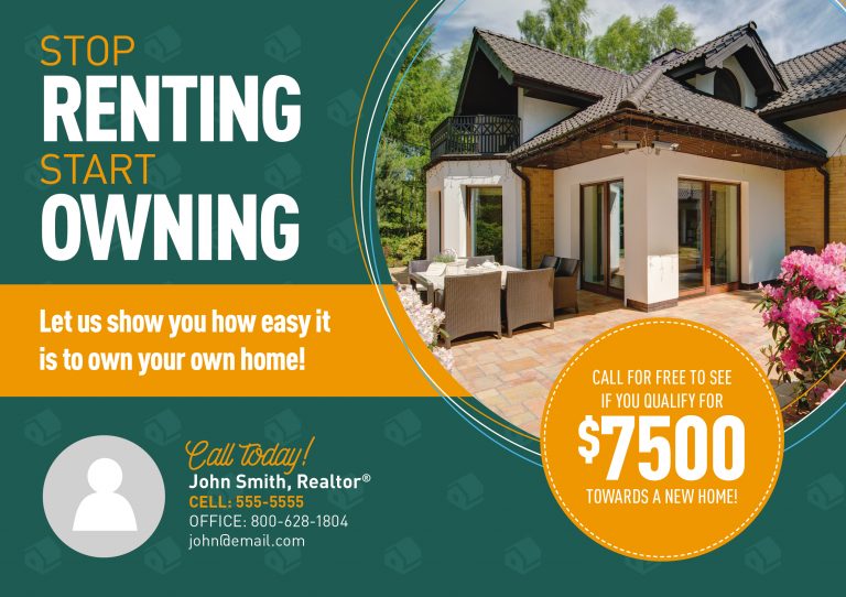 6 Gorgeous Real Estate Postcards For Renters You Should Use