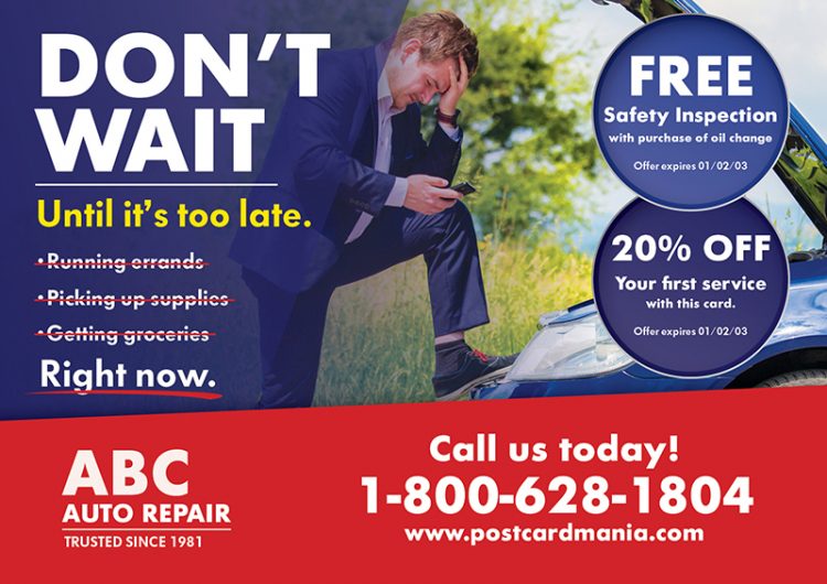 15 Brilliant Auto Repair Marketing/Direct Mail Postcard Templates You ...