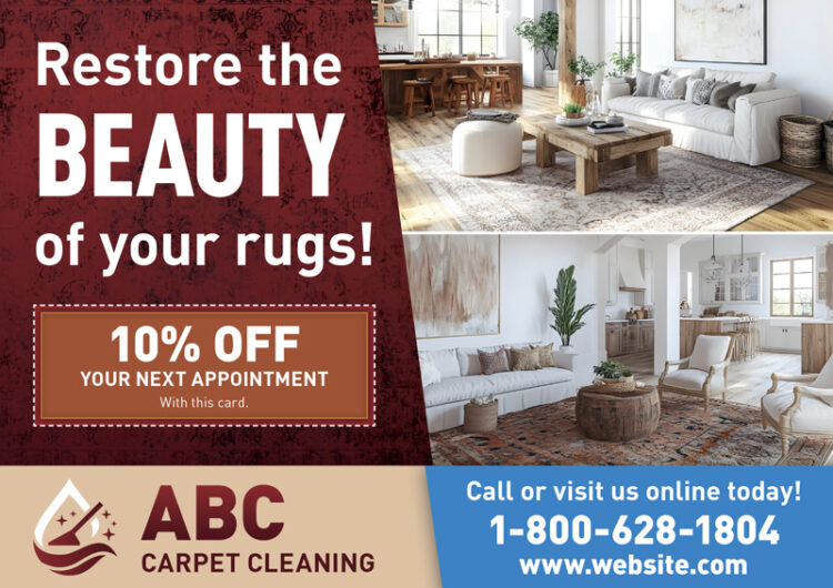 11 Brilliant Carpet Cleaning Direct Mail Postcard Advertising Examples