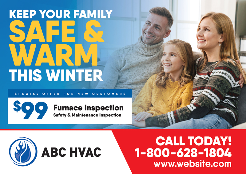 25 Cool HVAC Direct Mail Postcard Marketing Ideas You Should Steal