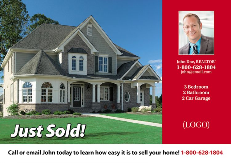 4 Brilliant Just Sold Realtor Direct Mail Postcard Design Ideas