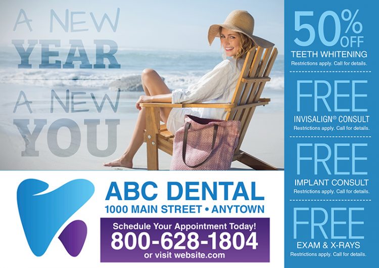 97 Brilliant Dentist Direct Mail Postcard Advertising Examples