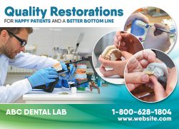 Grow Your Dental Lab with Postcard Marketing Promotions