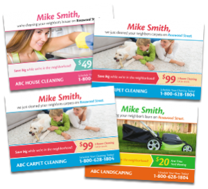 Neighborhood Marketing Postcards | Get More Service Jobs | PostcardMania